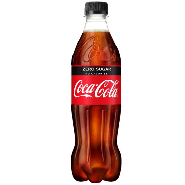 Coca Cola Zero Bottles 12 x 500ml - snackline-direct.co.uk