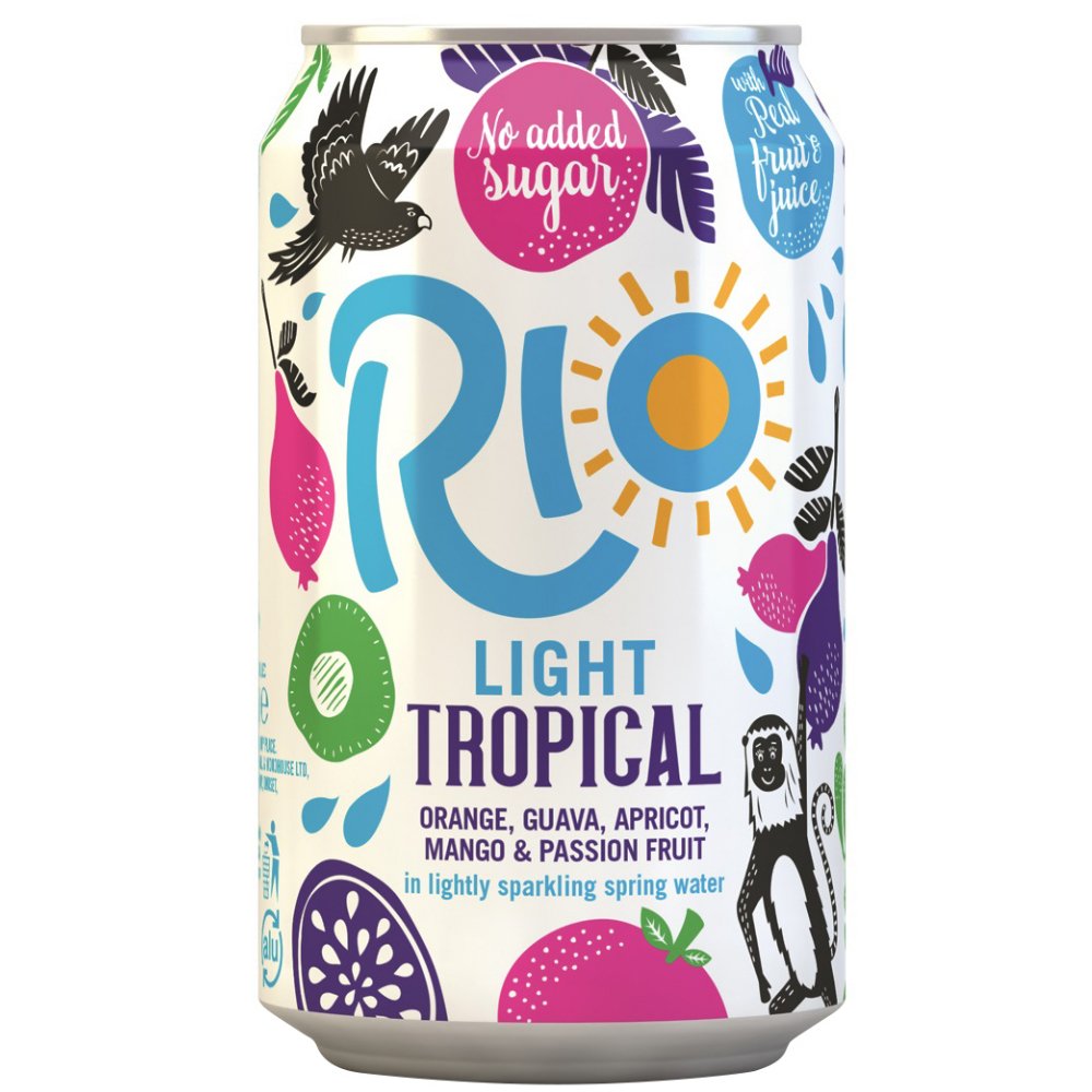 Rio Light Cans 24 x 330ml - snackline-direct.co.uk