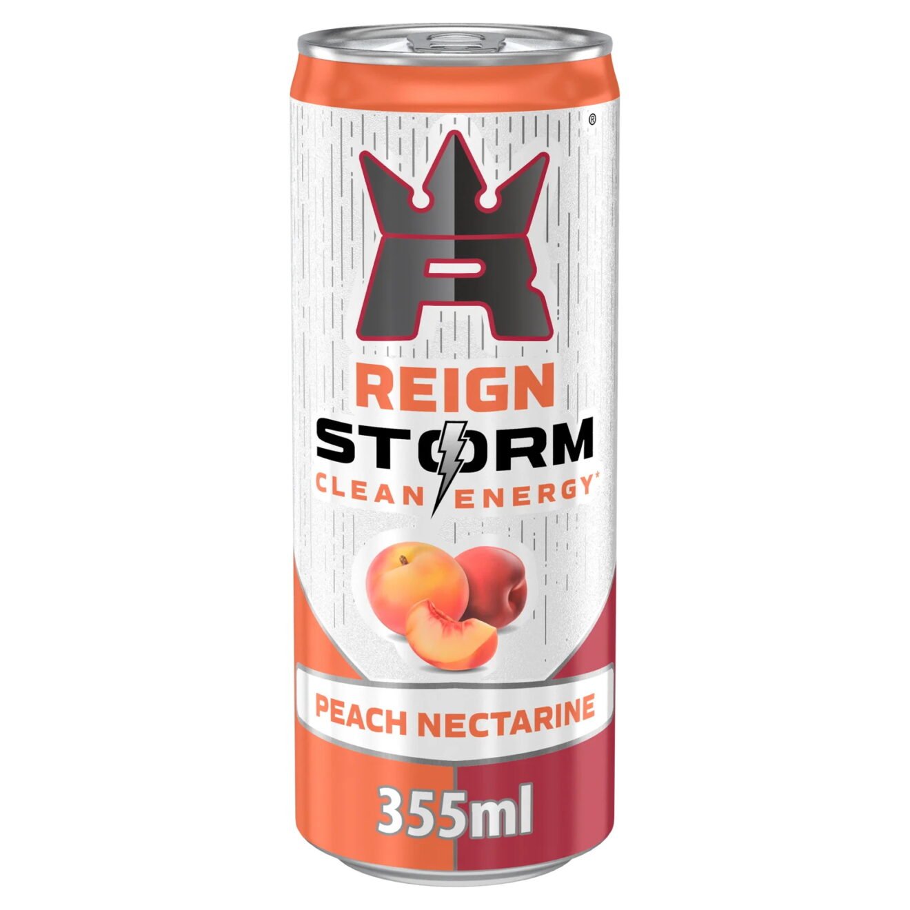 Reign Storm Peach 12 x 355ml - snackline-direct.co.uk