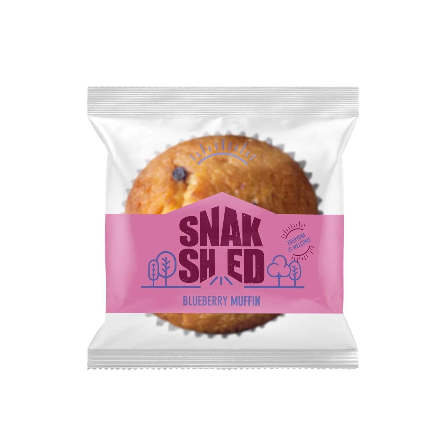 Snak Shed Blueberry Muffin 18 x 100g - snackline-direct.co.uk