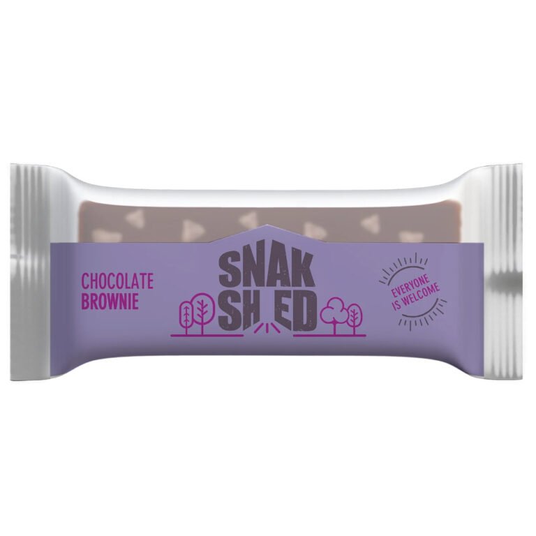 Snak Shed Choc Brownie 25 x 90g - snackline-direct.co.uk